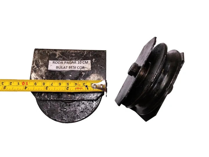 Mitra Teknik - Roda Pagar BULAT Besi Cor Besi Lebur 6cm 10cm | Roda ...