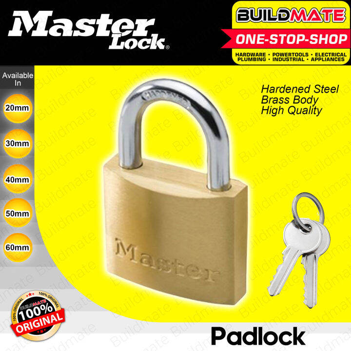 MASTER LOCK USA Economy Brass Padlock SOLD PER PIECE 100% ORIGINAL ...