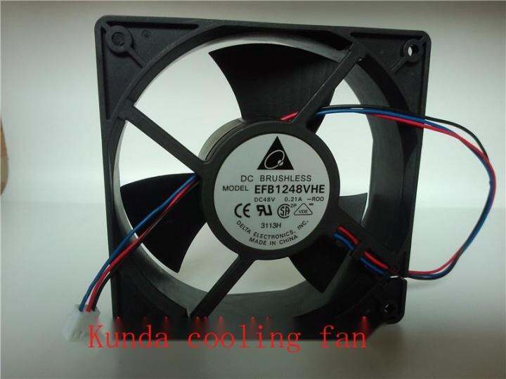2022☆ Taiwan Delta EFB1248VHE 12038 12cm 48V 0.21A Switch Server Fan | Lazada PH