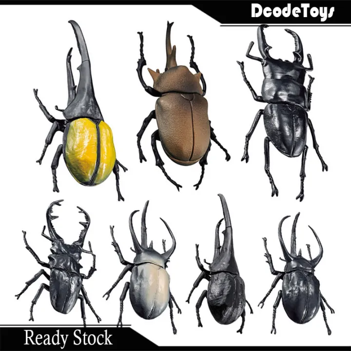 1/1 Big Size Bandai Gashapon Insect Simulation Japanese Rhinoceros ...