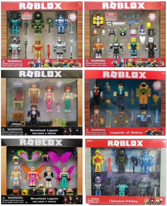 Oyuncak Figma Roblox Game Robot Mermaid Playset Action Toy Mini Figure ...