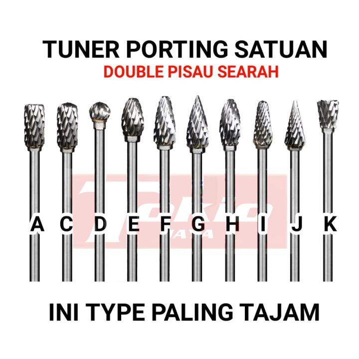 MATA BOR TUNER CUNER PORTING ALAT KIKIS BESI GRAFIR 5CM | Lazada Indonesia