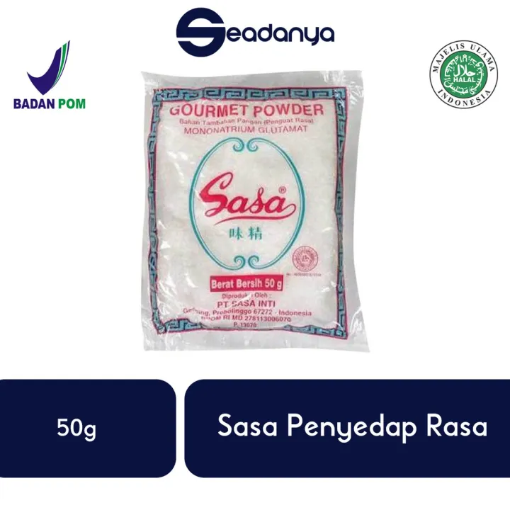Sasa Penyedap Rasa Gourmet Powder Penguat Rasa Mononatrium Glutamat ...