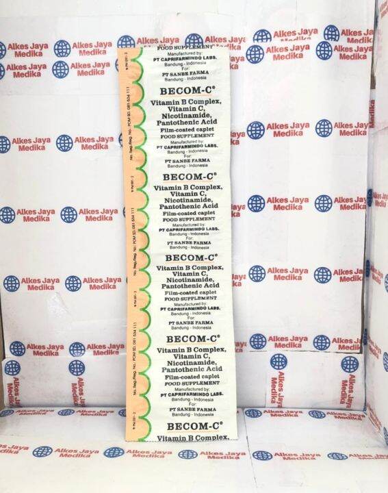 Becom C isi 10 Tablet - Multivitamin | Lazada Indonesia