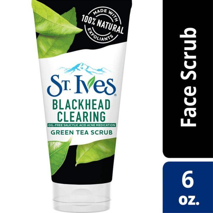 St Ives Blackhead Clearing Green Tea Scrub 170g | Lazada PH