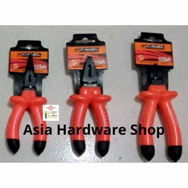 Tang Kombinasi Potong Lancip LISTRIK 6" CAMEL Harga Satuan | Lazada Indonesia