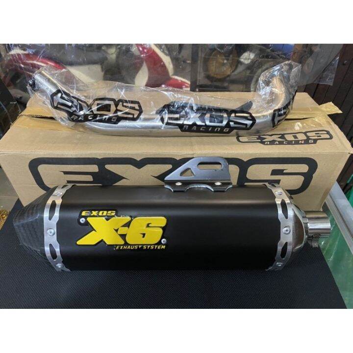 EXOS Pipe X6 Mio i 125 / M3 Soul Gear | Lazada PH