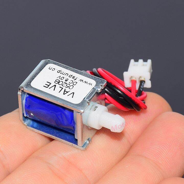 DC 4.5V 6V 12V Micro Mini Electric Solenoid Valve Normally Closed N/C ...