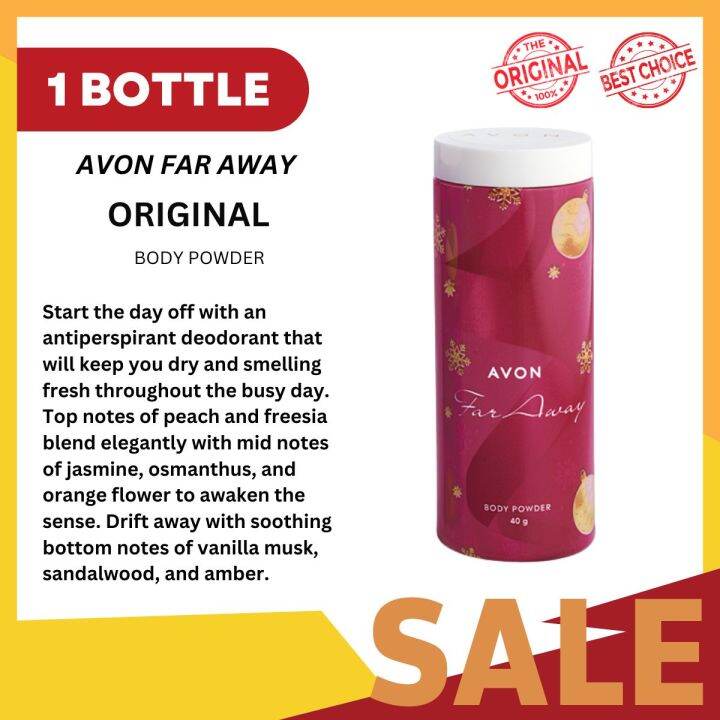 Avon Far Away Powder 40 grams ( 1 Bottle ) | Lazada PH