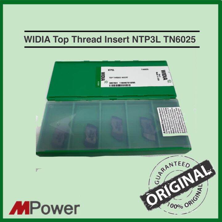 Widia Top Thread Insert NTP3L TN6025 | Lazada