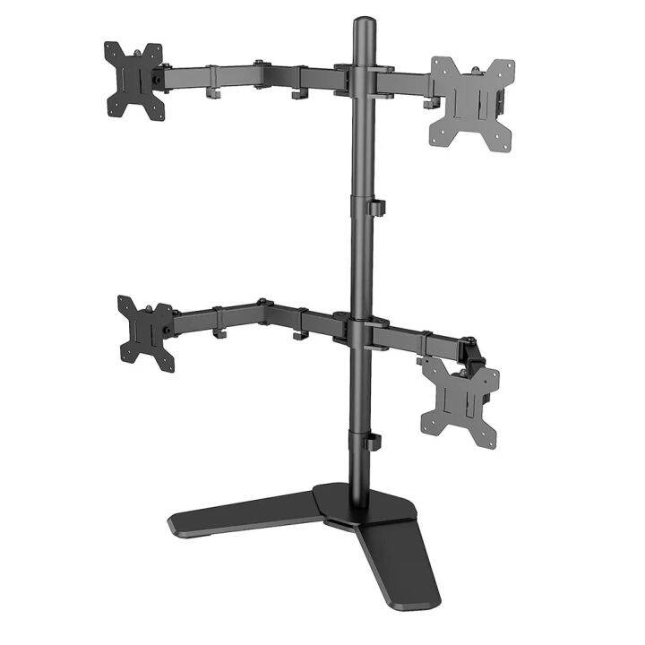 Generic M044 Quad 4 LCD LED TV Monitor Mount Stand 27(NO BRAND) | Lazada PH