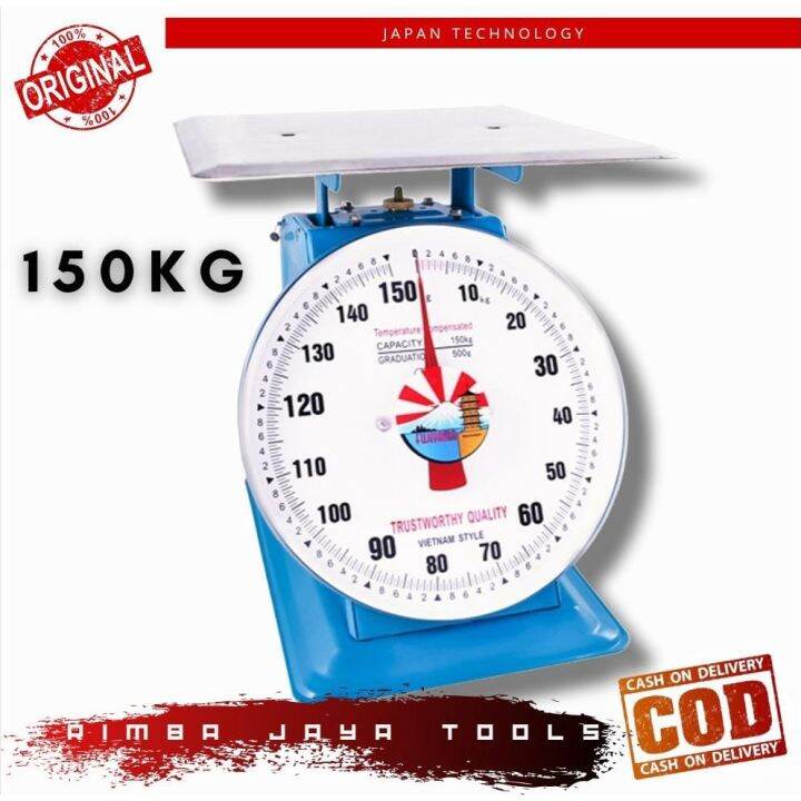 Timbangan duduk jarum FUJIYAMA kapasitas 150kg(Vietnam Quality)Timbangan manual 150kg Asia ...