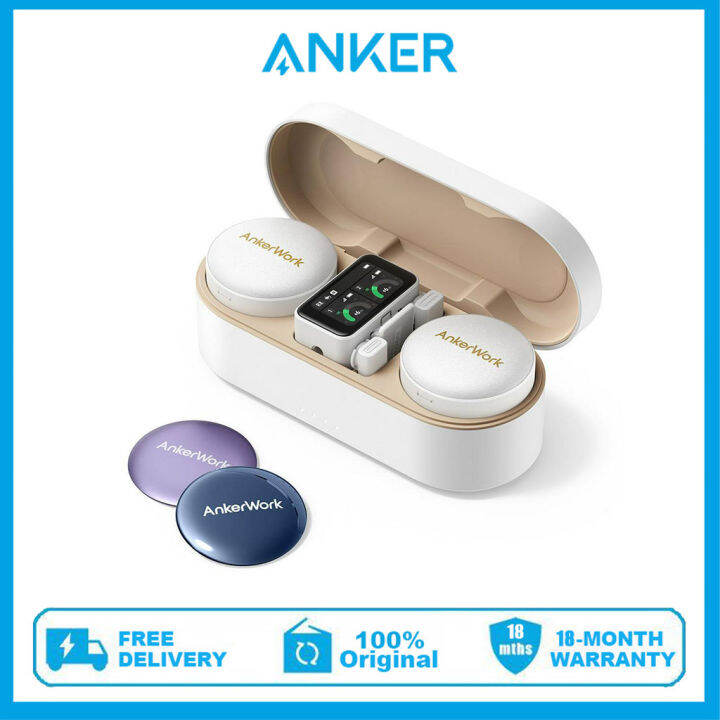 Anker AnkerWork M650 Wireless Microphone Bluetooth Type C Noise ...