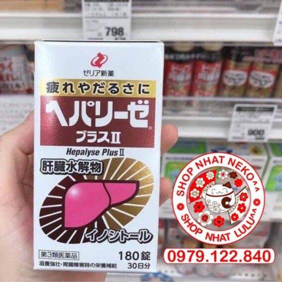 Viên uống thải độc gan trắng Hepalyse Plus II và EX Nhật bản 60/180 ...