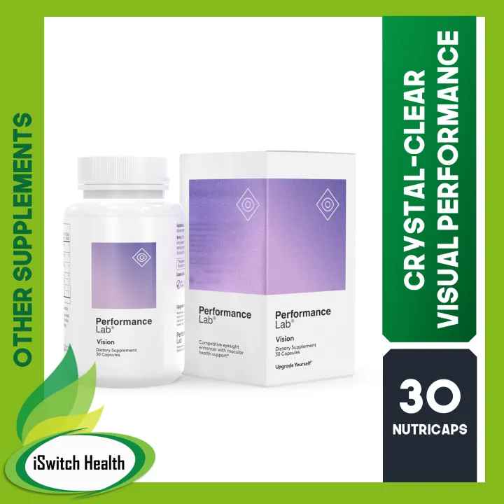 Performance Lab Core Range - Vision - 30 Nutricaps | eye health ...