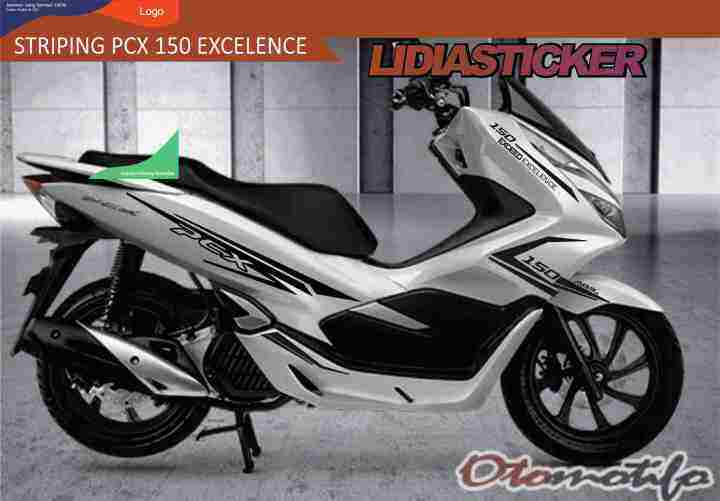 STRIPING PCX 150 STIKER PCX CUTTING STICKER AKSESORIS PCX 150 CODE 06 ...