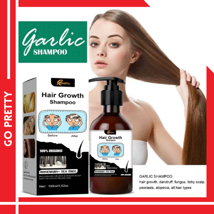 Rodil Garlic Shampoo Herbal Essence Anti Dandruff Shampoo Anti Hair