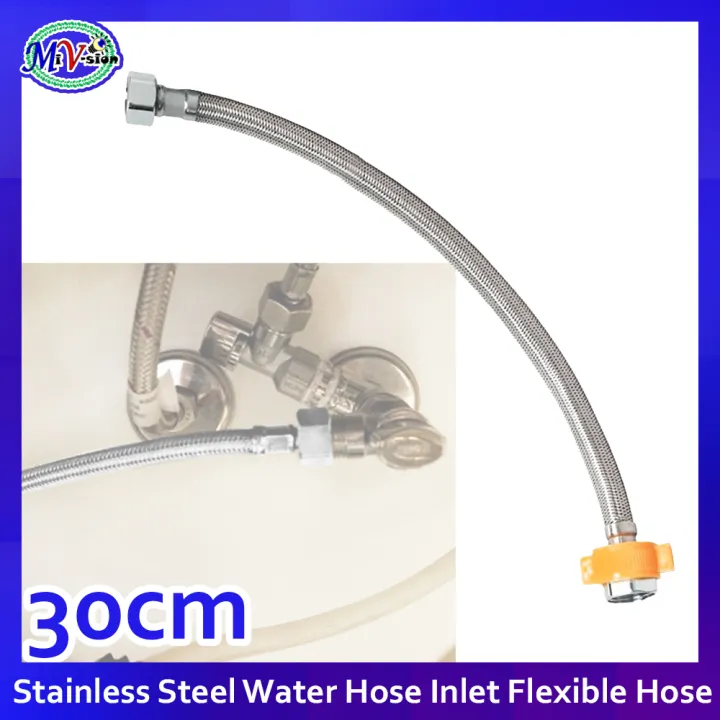 304 Stainless Steel Water Hose Inlet Flexible Hose | Lazada PH