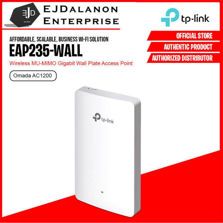 tp-link EAP235-Wall Omada AC1200 Wireless MU-MIMO Gigabit Wall Plate ...