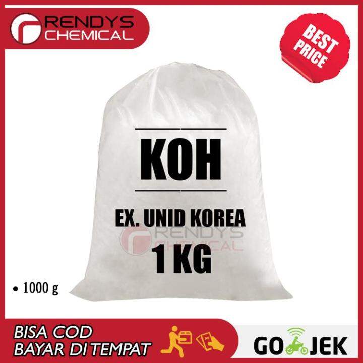 KOH EX UNID KOREA / Potassium Hydroxide / Kalium Hidroksida / Caustic ...