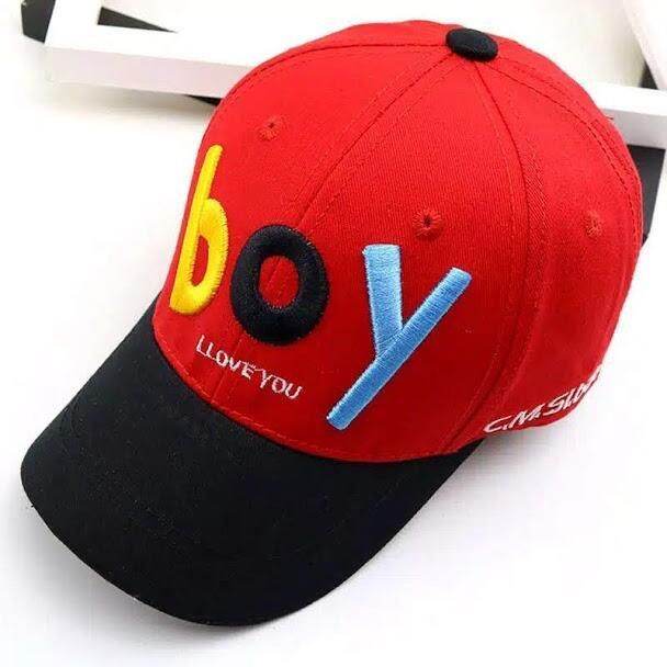 Topi Bordir BOY / TOPI ANAK MOTIF BORDIR BOY MODEL TERBARU 2022 / Topi ...