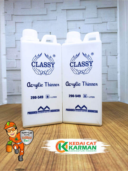 THINNER ACRYLIC CLASSY - PENGENCER CAT MOTOR CAT KAYU CAT MOBIL CAT ...