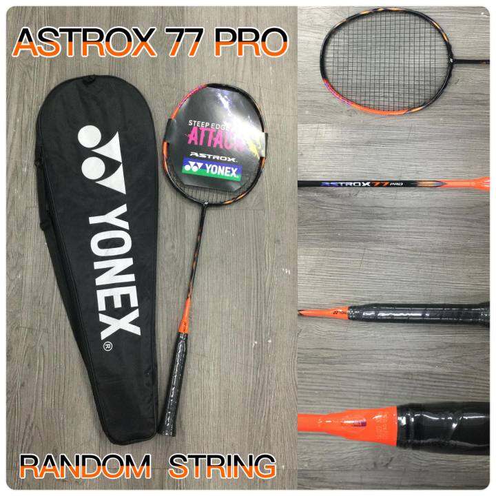 Yonex Badminton Racket Astrox 77 Pro 5U-G5 22lbs-30lbs CArbon Fiber ...