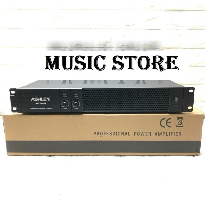 Power Amplifier Ashley Audio 28 Original | Lazada Indonesia