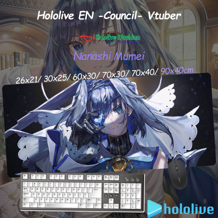 Hololive EN Council ☆ Ouro Kronii ☆ Vtuber Anime Thicken Oversized Game ...