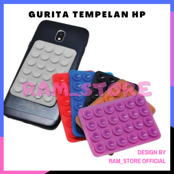 Gurita HP Holder HP Super Lengket Tempelan Perekat Gurita 3M Handphone ...