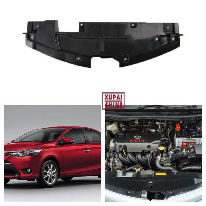 xps RADIATOR COVER WATER TANK COVER for toyota vios gen3 2014 2015 2016 ...
