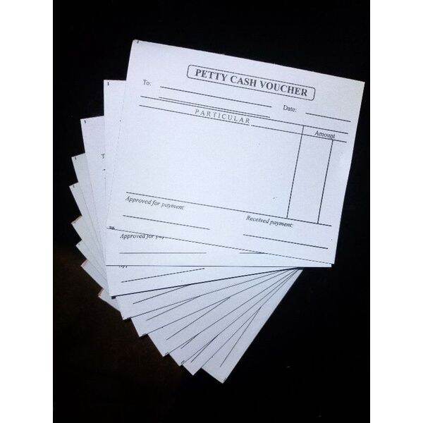 Petty Cash Voucher Receipts (10 PADS)Xkz | Lazada PH