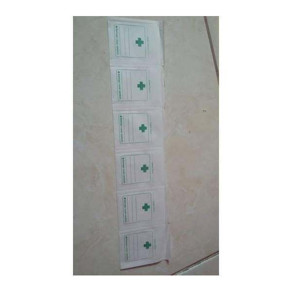 Kertas Puyer Press Plastik Kantong Puyer Obat Handbond Baru | Lazada ...