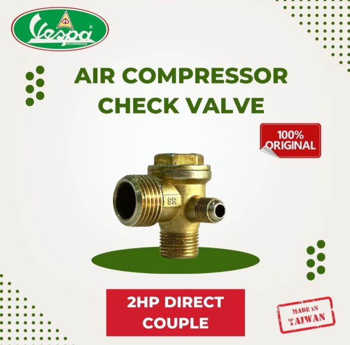 Vespa Air Compressor Check Valve for Direct Couple 2hp (Original ...