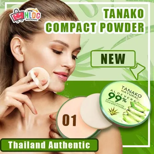 Tanako Skin Whitening Compact Powder Available in 2 Different Shades ...