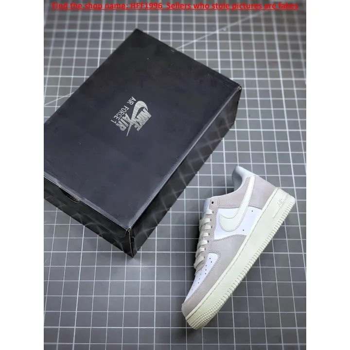 (HY)(HFF1996) NIKE Air Force 1 Low Gray White Sports shoes | Lazada PH