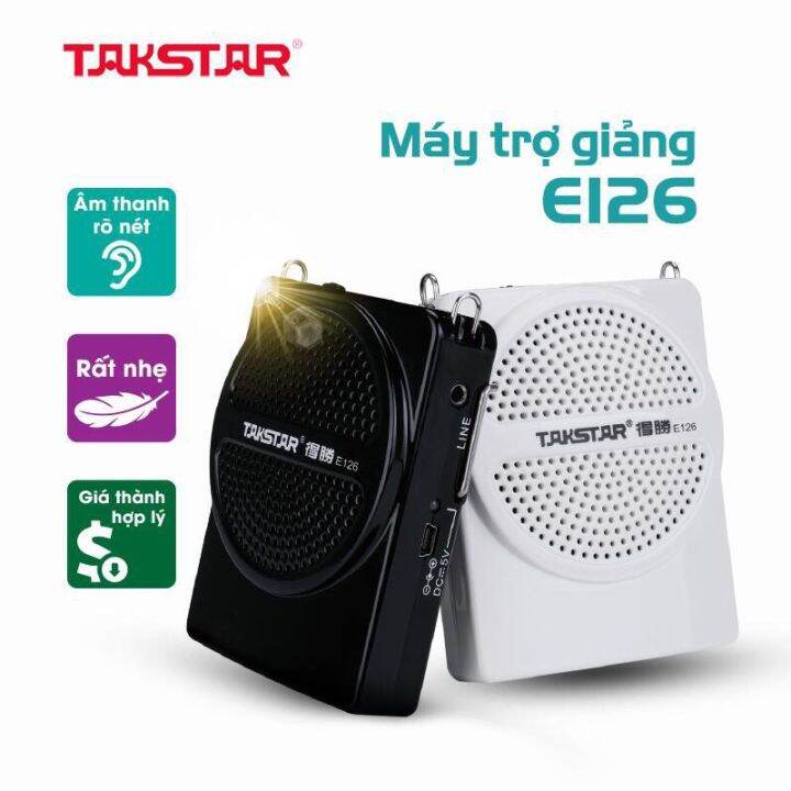 Máy trợ giảng takstar E126 mini cao cấp chuyển dùng hướng dẫn viên ...