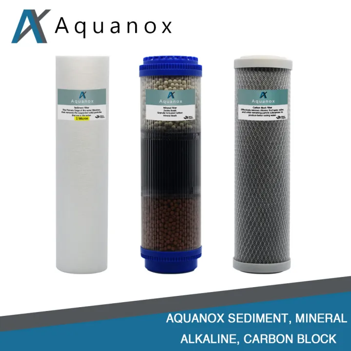 Aquanox Sediment, Mineral/Healthy pH, Carbon Block CTO | Lazada PH