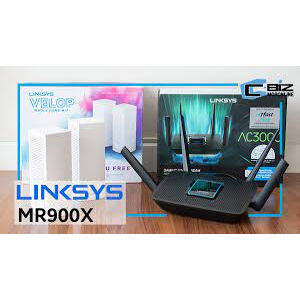 JIB NW LINKSYS ROUTER (MR9000X) Max Stream AC3000 Tri Band Mesh WiFi 5 ...