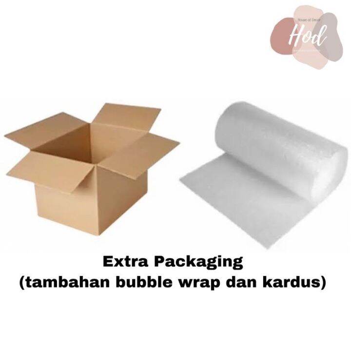 Extra Packaging (Extra Bubble Wrap / Tambahan Potongan Kardus) Untuk ...