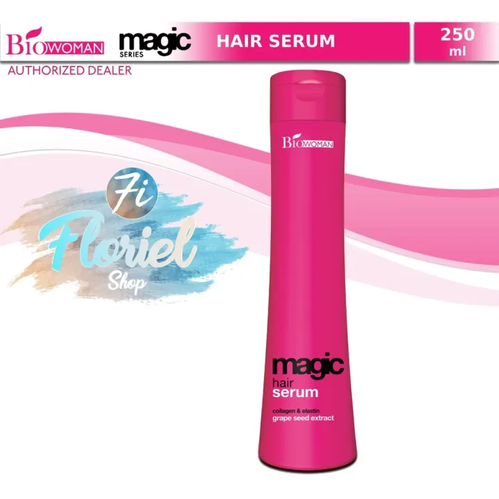 Biowoman Magic Hair Serum (Keratin Argan Oil Grape Seed Extract) - Dry ...