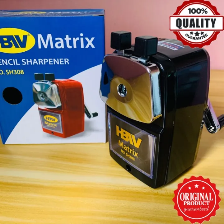 HBW Matrix Pencil Sharpener Heavy Duty | Lazada PH