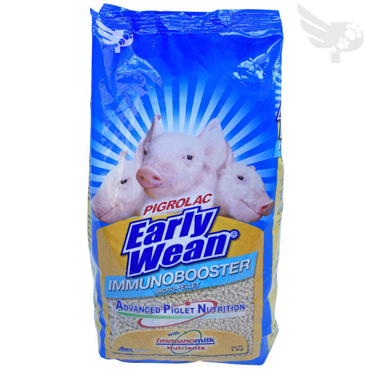 Early Wean ImmunoBooster Micro-Pellet by Pigrolac - 1kg - For Piglets ...