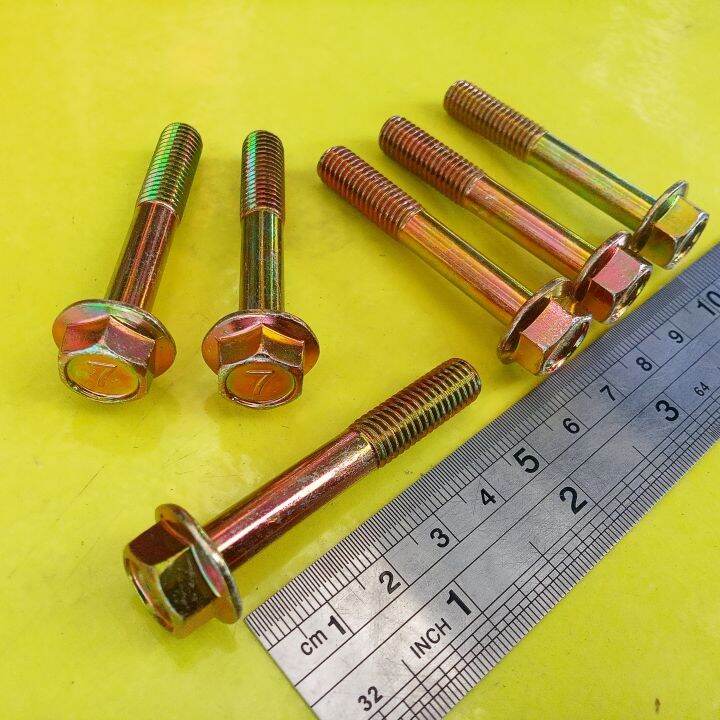 FLANGE BOLT KUNING M10 X 50 / BAUT 14 KUNCI 14 / BAUT TOPI M10 X 50 ... FLANGE BOLT KUNING M10 X 50 / BAUT 14 KUNCI 14 / BAUT TOPI M10 X 50 ...