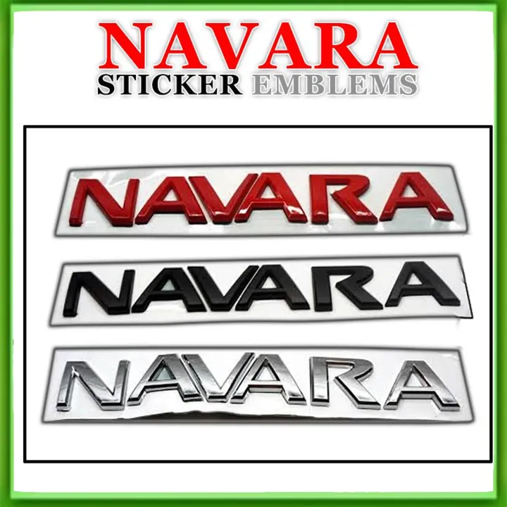 NISSAN NAVARA Hood Emblem ( color may vary ) | Lazada PH