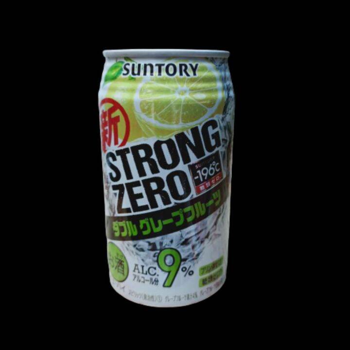 SUNTORY CHUCHAI STRONG ZERO LIME 9% ALC 350 ml | Lazada PH