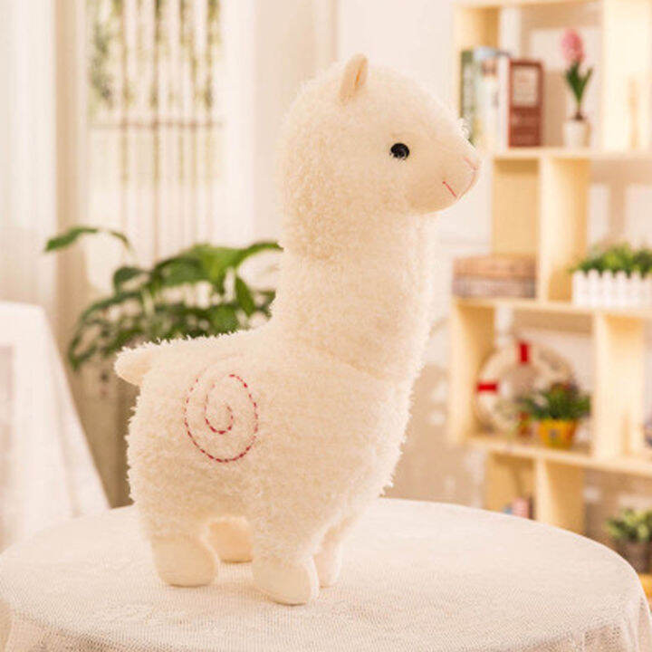 Bundle Joy - Kids Cute White Alpaca Soft Plush Toy for Girls Patung ...