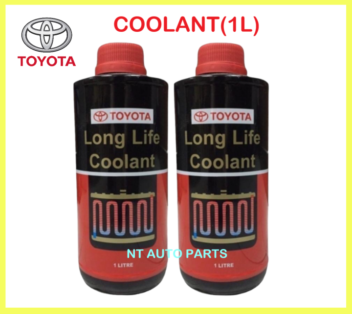 100% Original Toyota Long Life Radiator Coolant 1Litre | Lazada