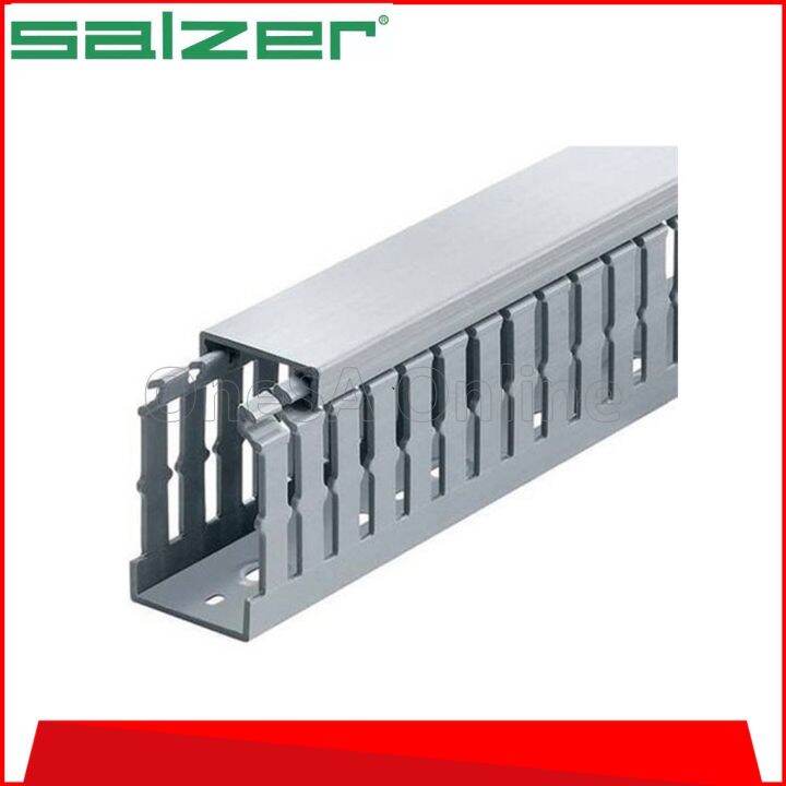 SALZER PVC DUCT,TYPE-B INTERLOCKED THIN SLOT 2METER (1METER x 2UNITS),(SB608-T/SB408-T/SB406-T ...