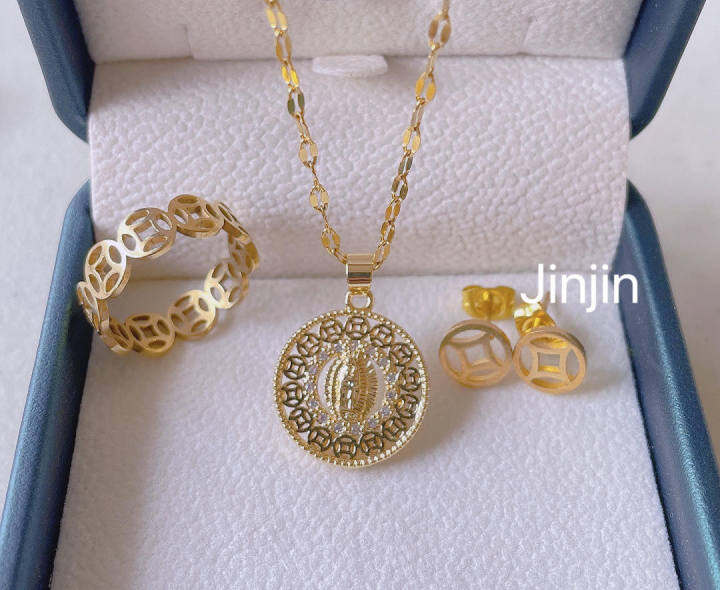3in1 LUCKY Charm Money Catcher Coin Stainless Charm Pendants, necklaces ...